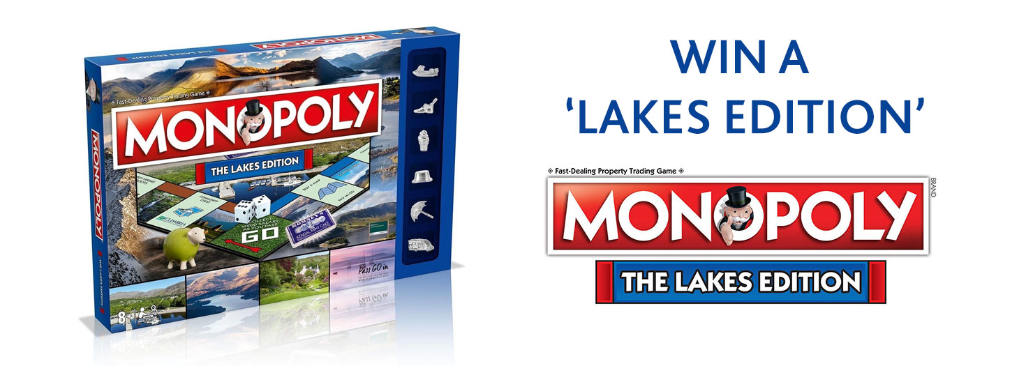 Win a Lakes Edition Monopoly Board Game - Visit Lake District