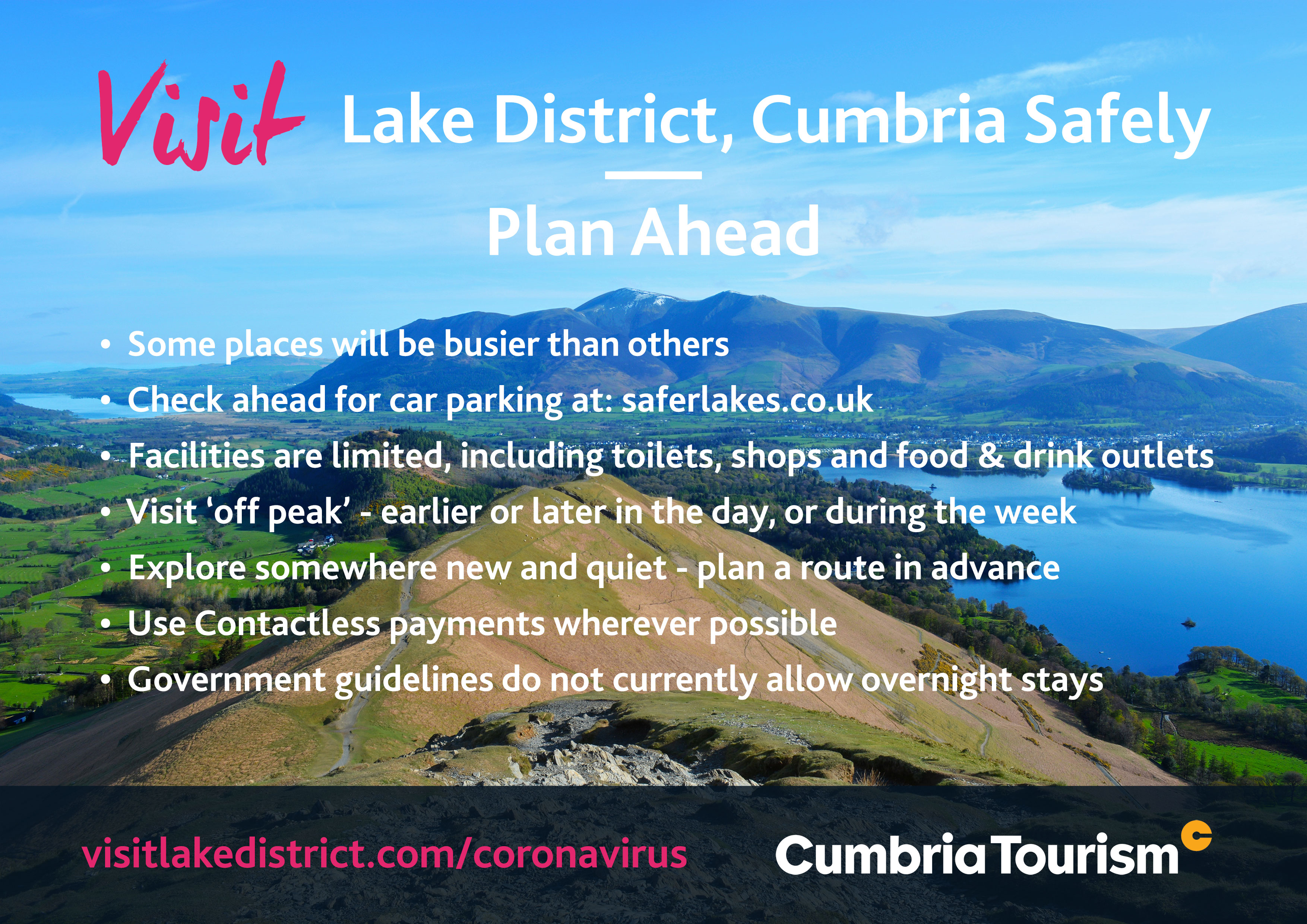 Stay Safe in The Lakes - Information for visitors - Visit Lake District