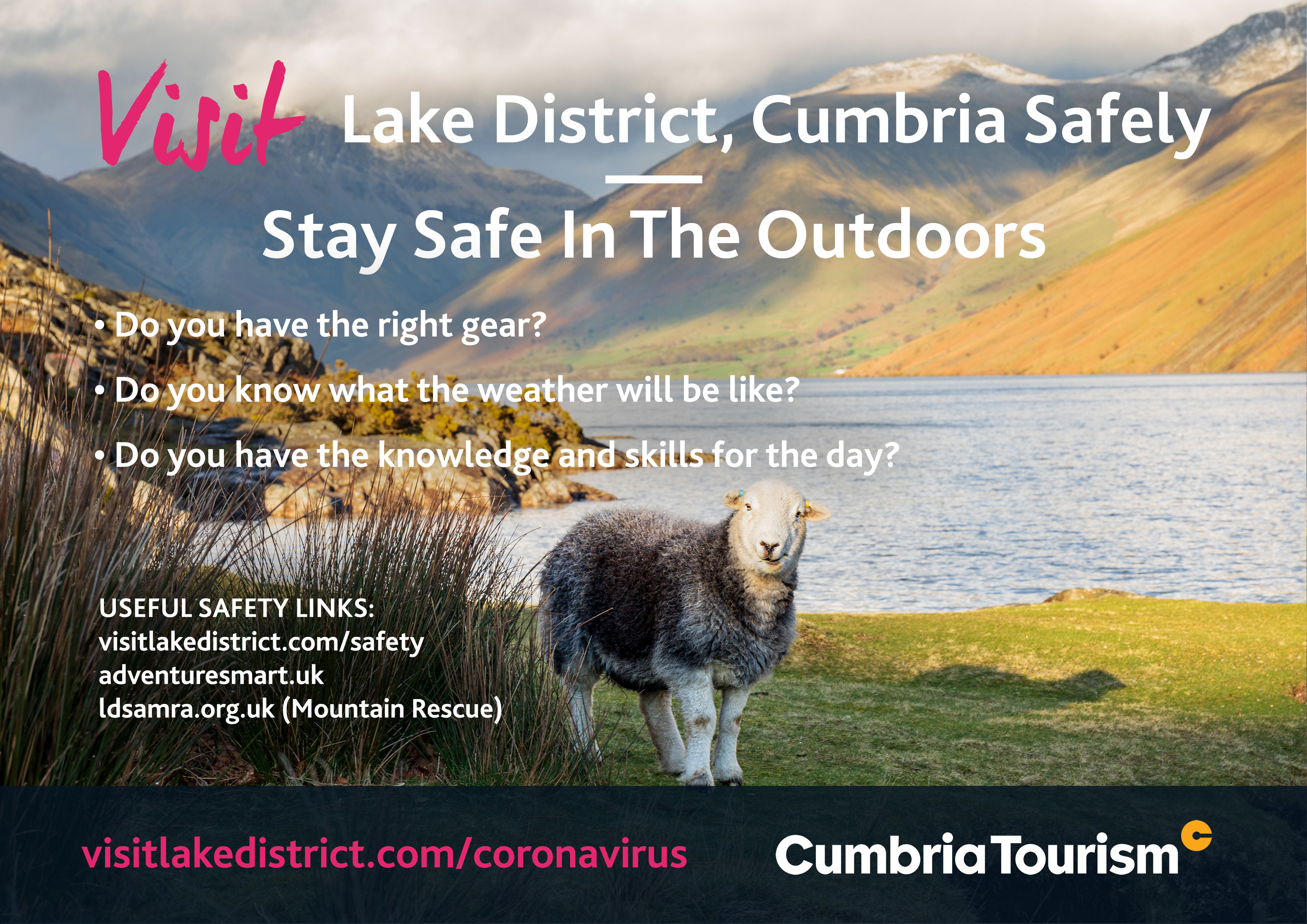 Stay Safe in The Lakes - Information for visitors - Visit Lake District