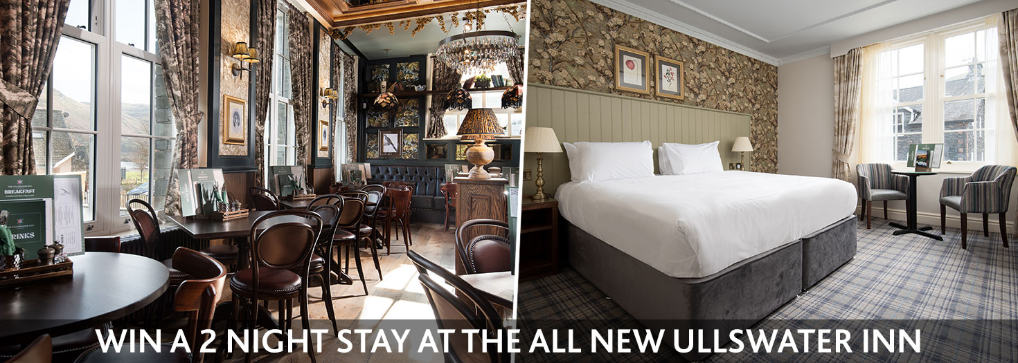 Win a 2 night stay at the all new Ullswater Inn - Visit Lake District